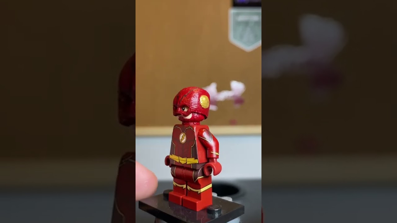 LEGO Flash Custom Minifigure, Minifig Madness - YouTube
