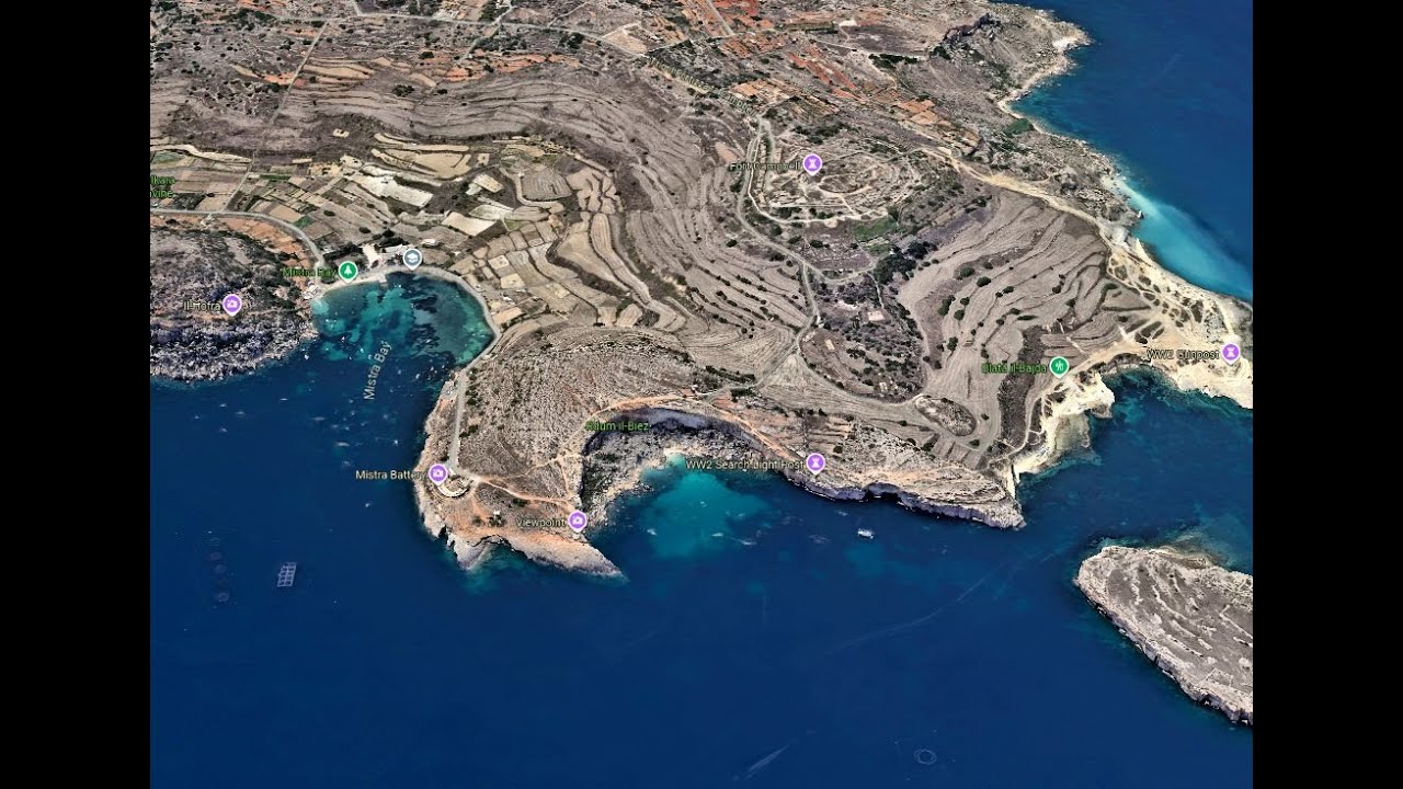 One afternoon by the coast of Malta - Rdum il-Biez - YouTube
