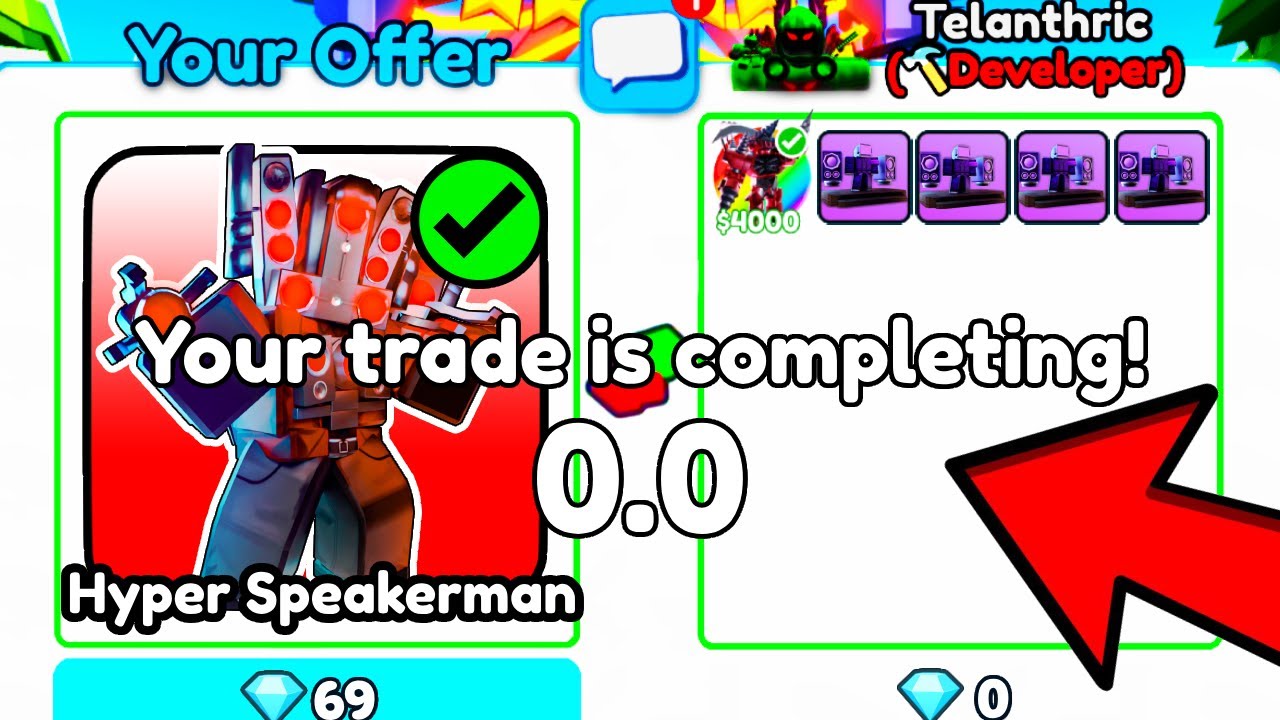 Trading Hyper Titan Speakerman For THIS?!.. (Toilet Tower Defense ...