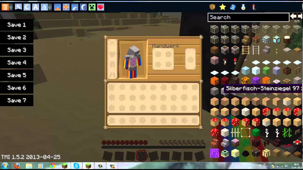 [Minecraft] 1.5.2 Too Many Items (TMI) [Mod Rewiv] - Ihr Cheater ! :D ...