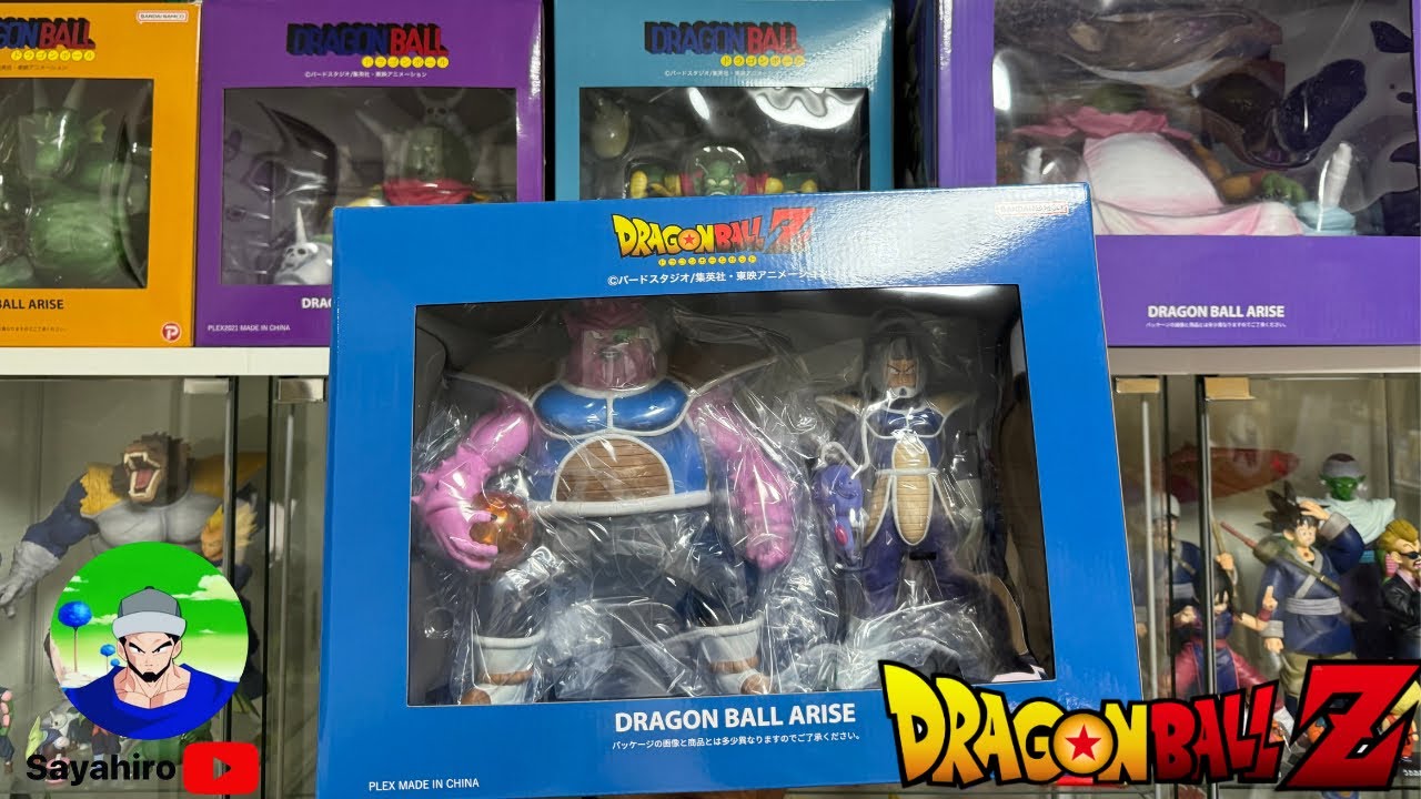 Dragon ball z Dodoria y Raspberry figuras Arise bandai namco @sayahiro ...