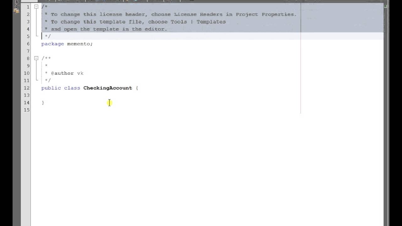 Week 14 Memento Design Pattern Part 2 - YouTube
