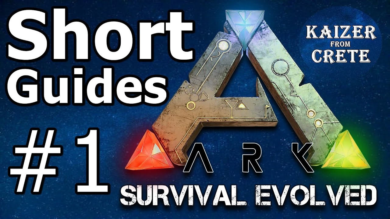 First thing you should do! - Ark Short Guides #1 - Ark #shorts - YouTube