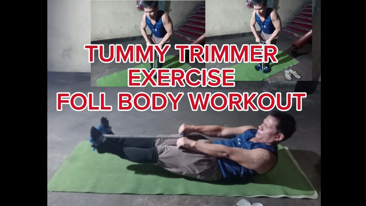 BEST TUMMY TRIMMER EXERCISE HOW TO USE TUMMY TRIMMER FULL BODY # ...