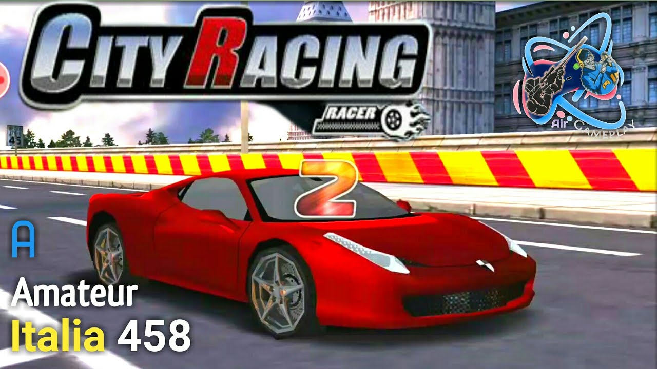 City Racing 3D | 458 Car Gameplay | Amateur: A-london Elimination - YouTube