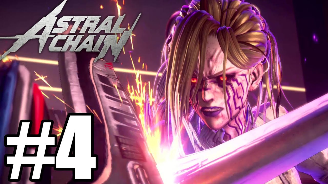 Astral Chain Gameplay Walkthrough Part 4 - Nintendo Switch ( No ...