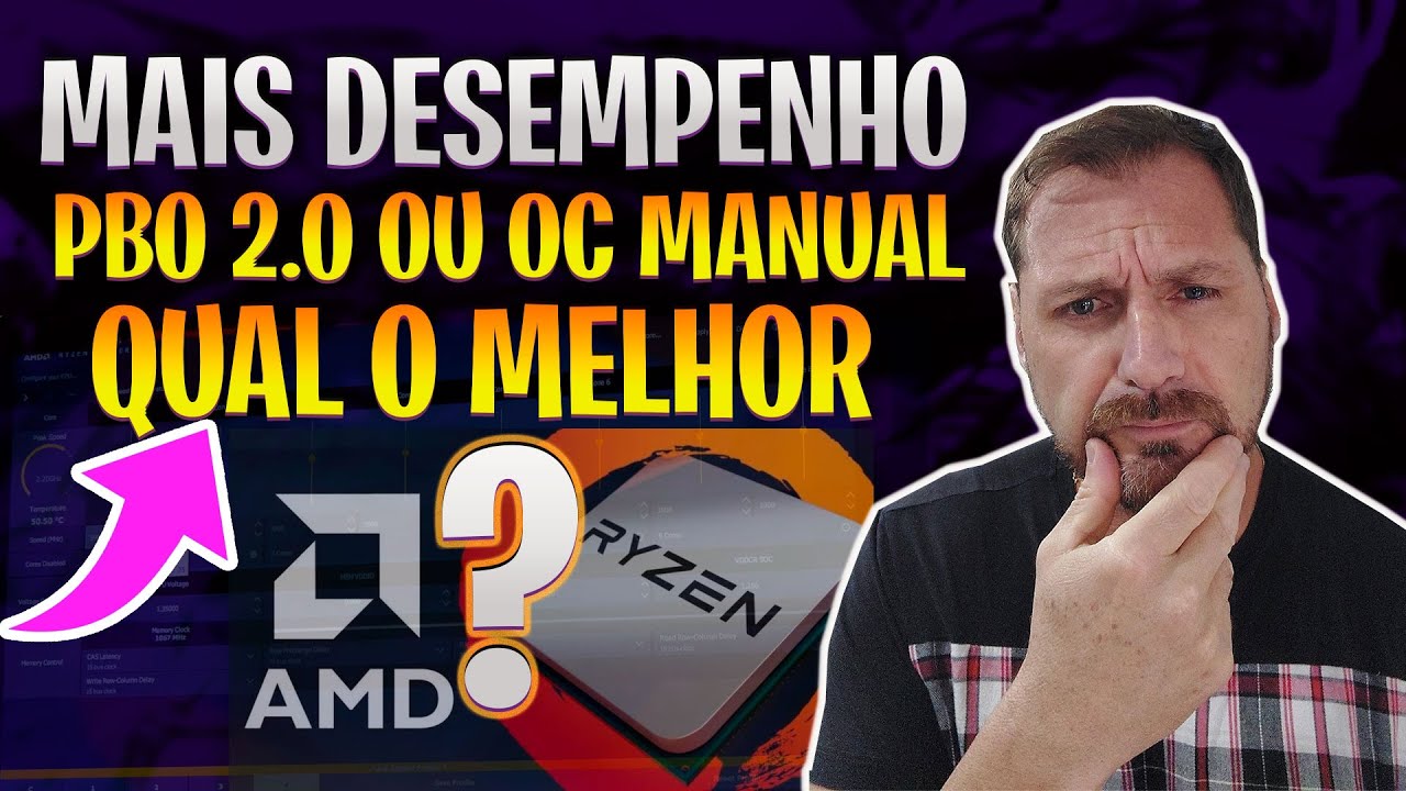 [2023] MAIS DESEMPENHO – QUAL O MELHOR PBO 2.0 OU OVERCLOCK MANUAL ...