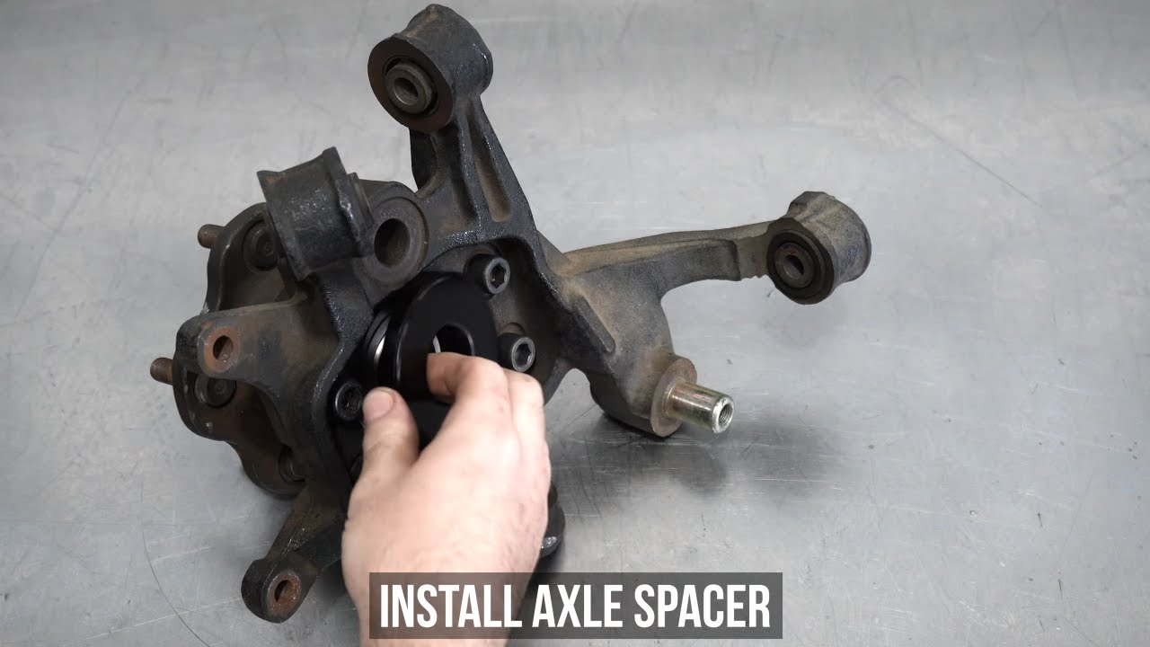 Gktech Axle Spacers Install - YouTube