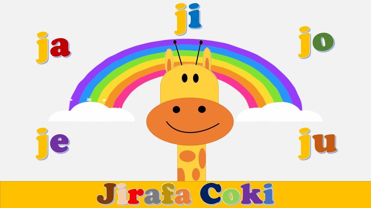 Sílabas ja je ji jo ju – La Jirafa Coki ☺ videos educativos para niños ...