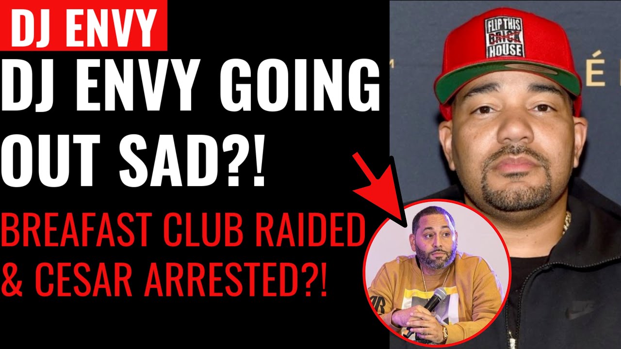Dj Envy Alleged Partner Cesar Pina ARESTED & Breakfast Club Office ...