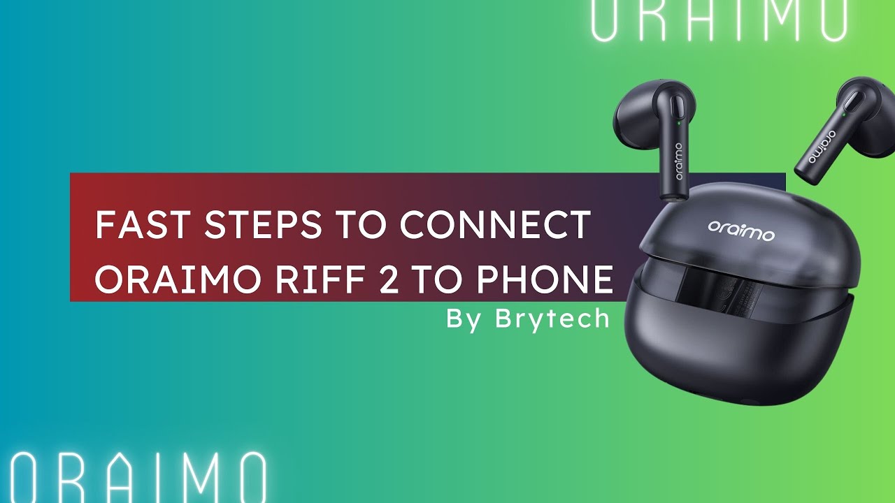 Fastest way-connect Oraimo riff 2/android and ios - YouTube