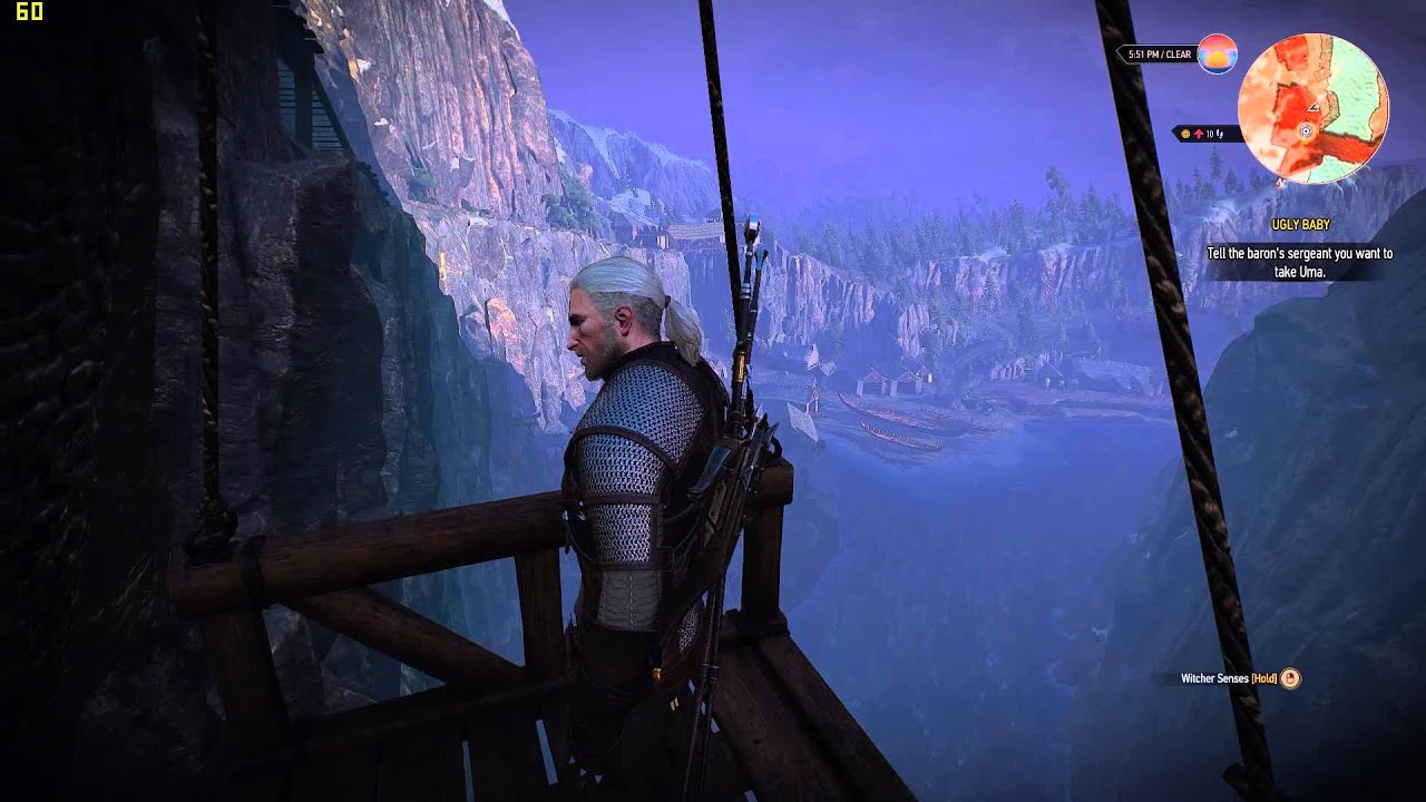 The Witcher 3 Elevator In Kaer Trolde - YouTube