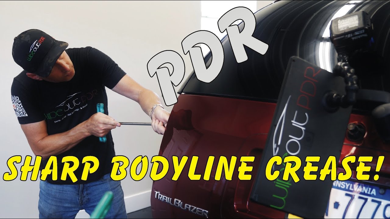 PDR Start to Finish (Sharp Body-line Crease!) - YouTube
