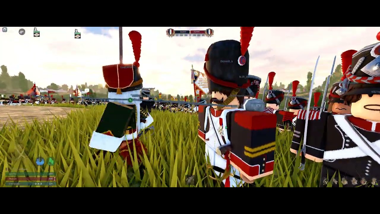 Roblox Napoleonic Wars | DEUXIEME INSPECTION (9e korea) - YouTube