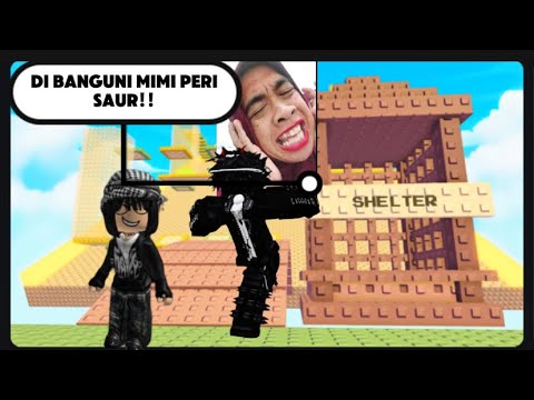 KAMI DI BANGUNI SAUR SAMA MIMI PERI DI TOWER ROBLOX!! - YouTube