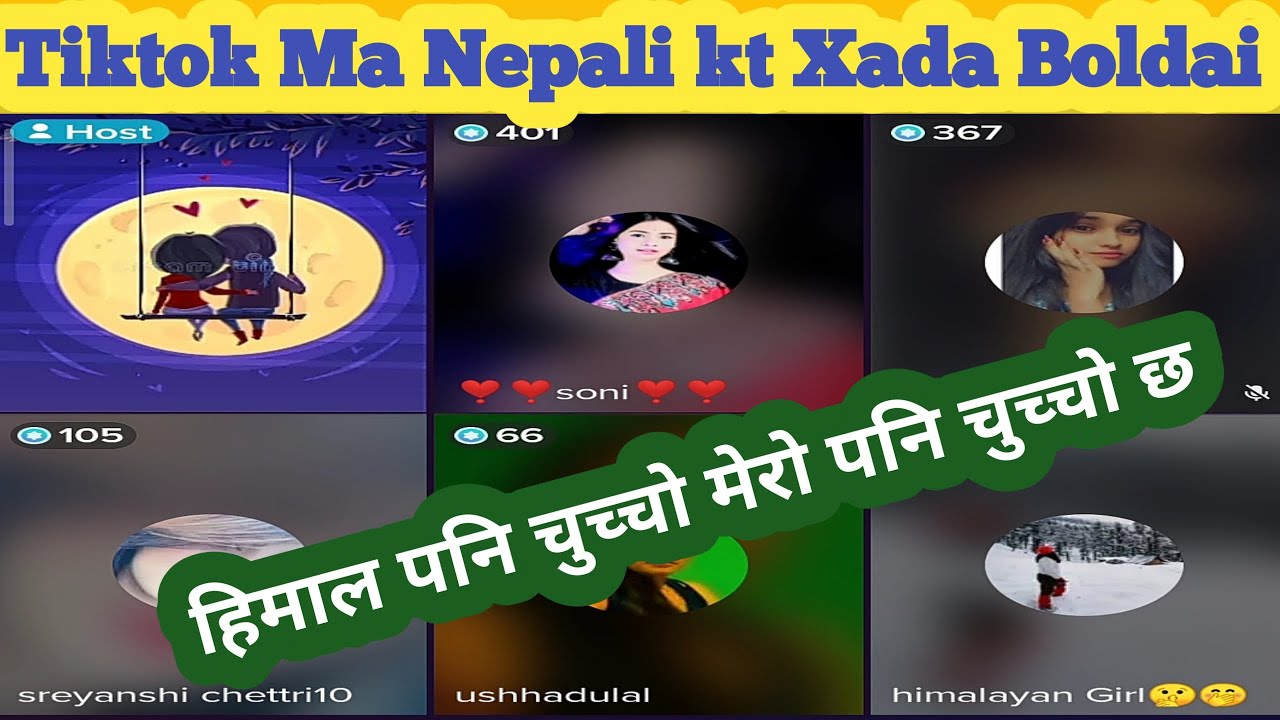 tiktok ma nepali kt xada kura | nepali kt xada boldai | nepali keti ko ...