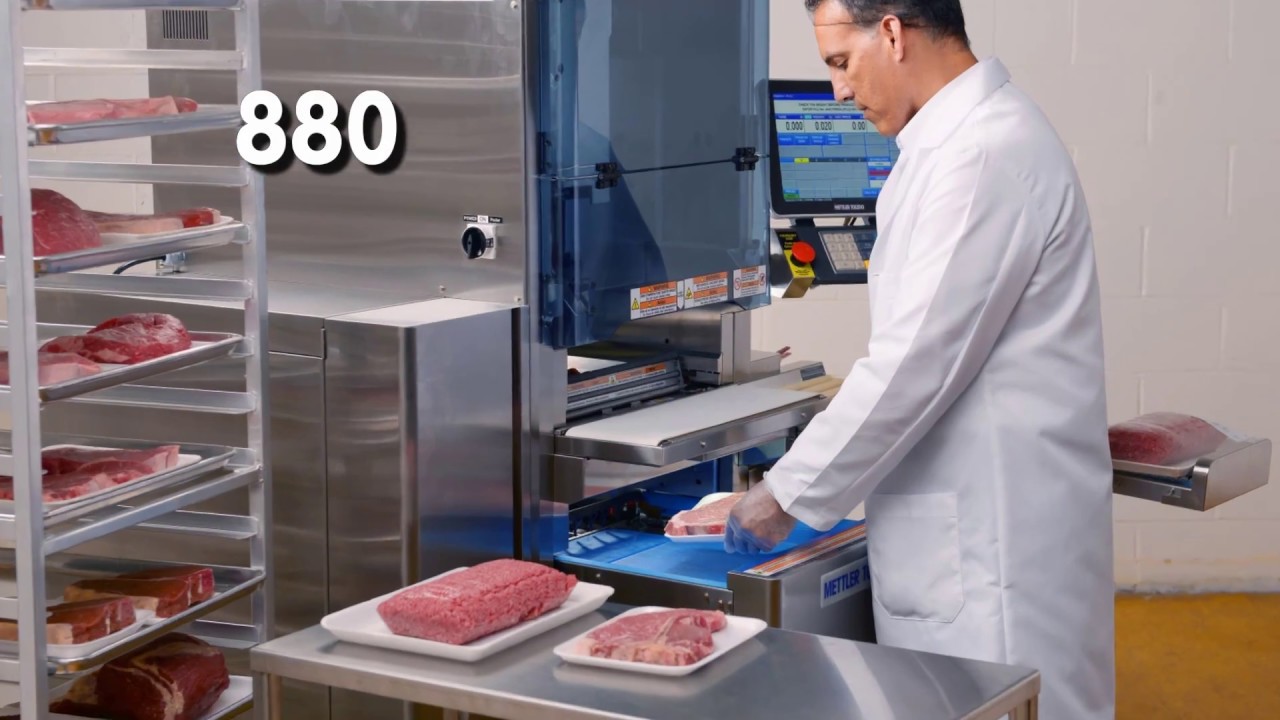 880 Auto Wrapper In-Store Backroom Demo for Grocery Retailers - METTLER ...