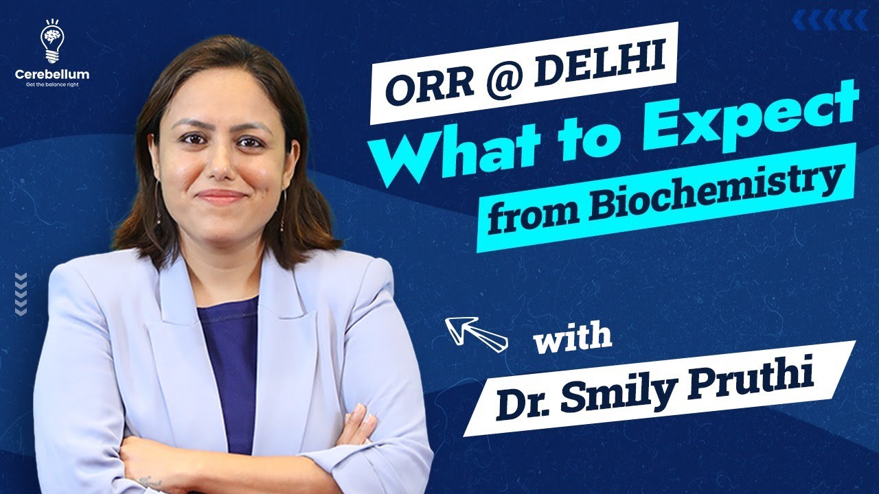 Master Biochemistry at ORR: Dr. Smily Pruthi Reveals All | Cerebellum ...