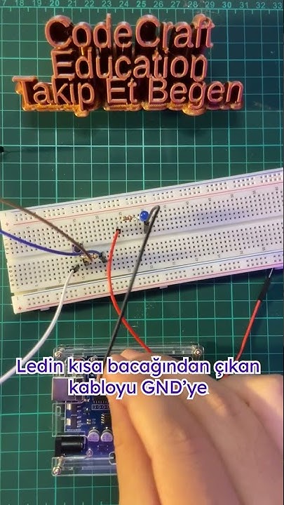 Arduino ile Buton Kullanımı - YouTube