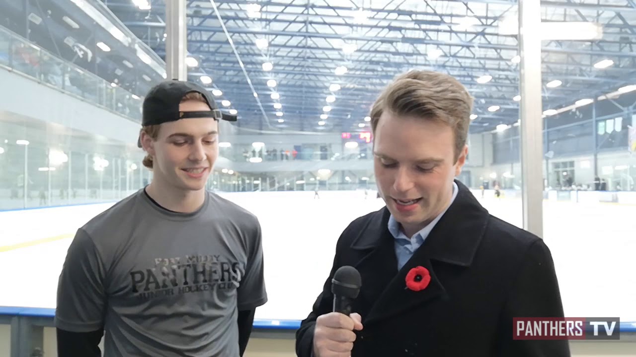 Interview with Panthers defenceman Daniel Dallapace 11/9/2019 - YouTube