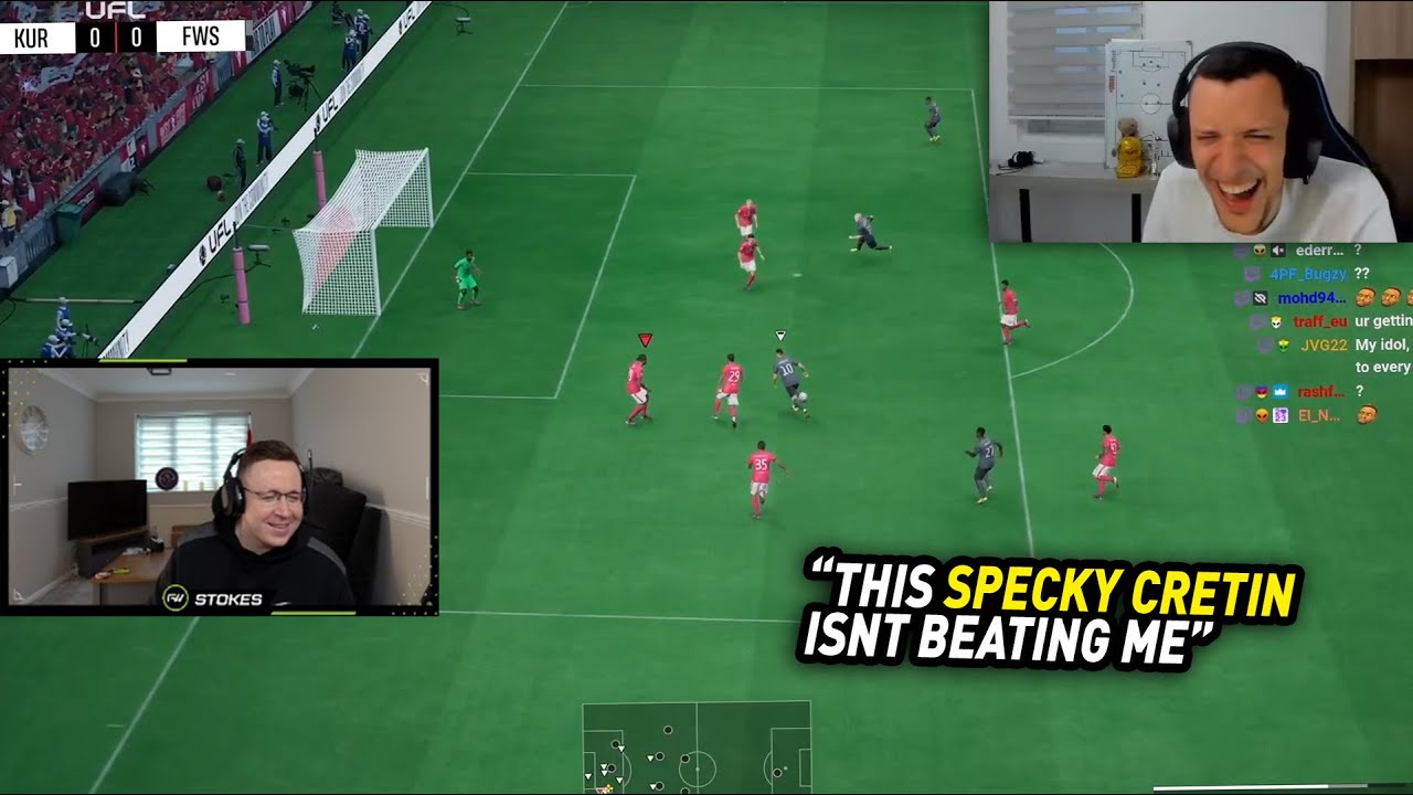 For the first time since FIFA 19, Stokes plays vs Kurt0411 on UFL 🥶 ...