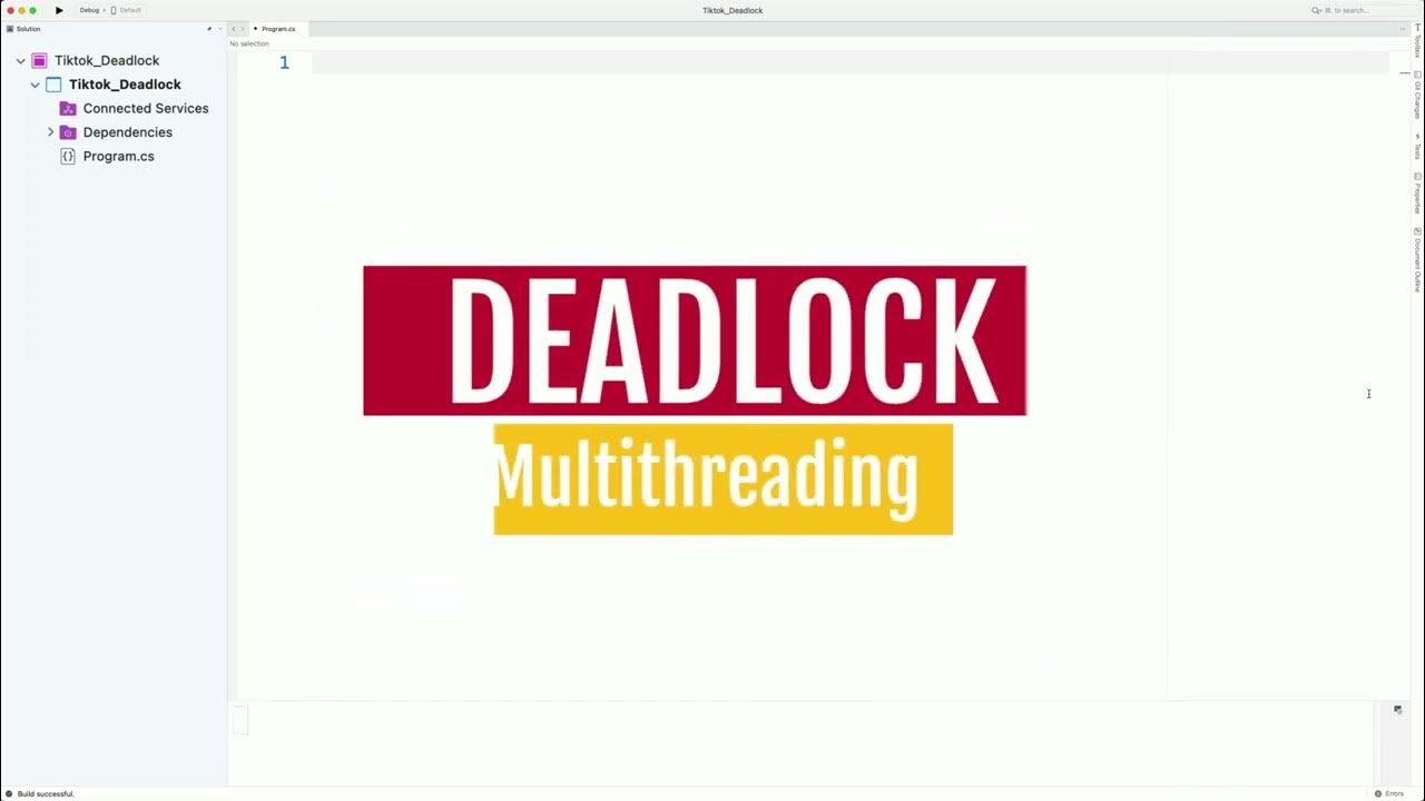 C Multithreading Deadlock Tagalog Tutorial Youtube