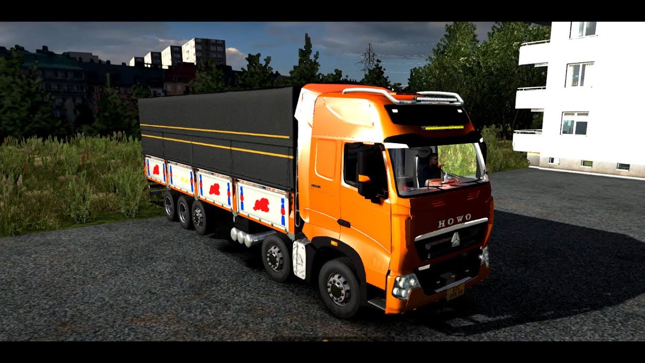 ETS2 | MOD HOWO A7 - 5 CHÂN - YouTube
