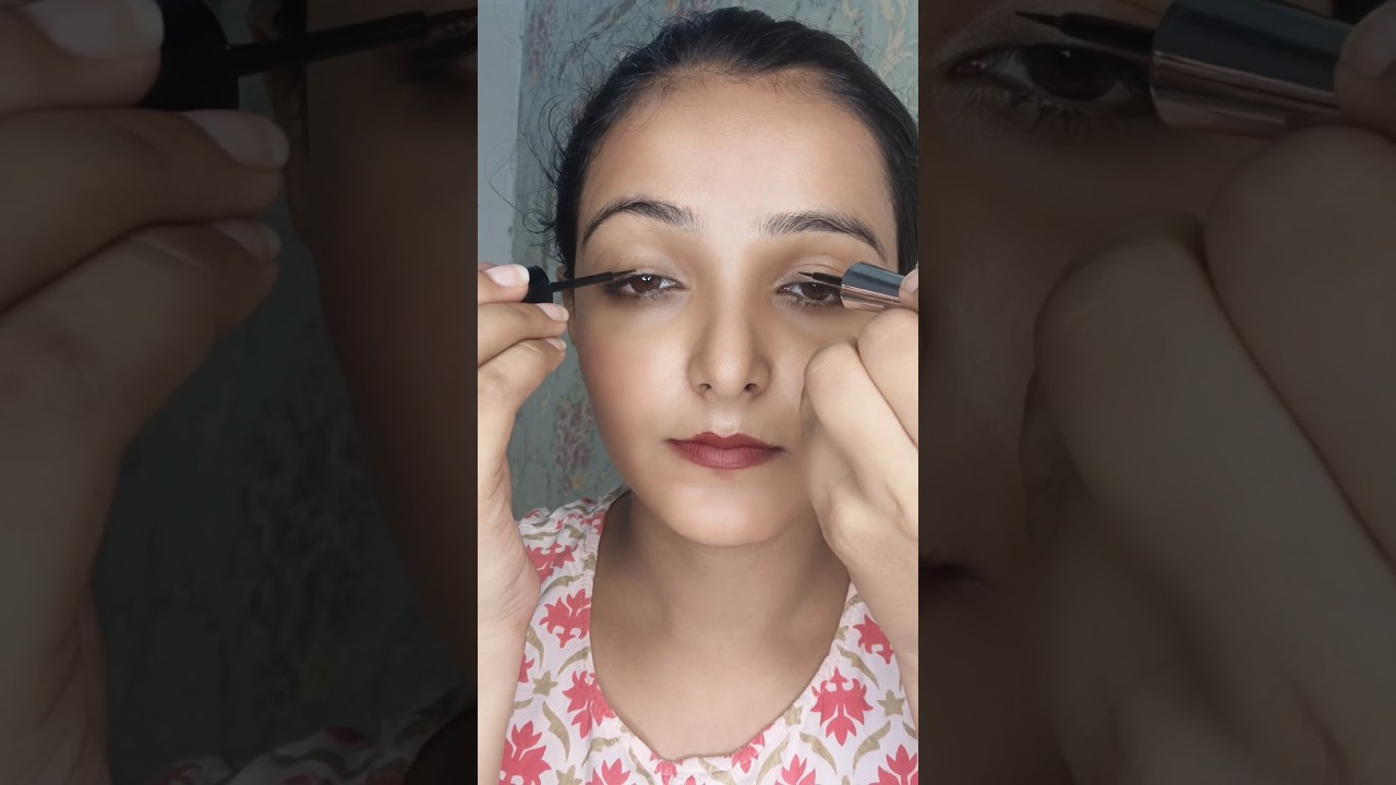 Viral Eyeliner Hack 😱🤯 Shorts Youtubeshorts Shortvideo Viralhacks