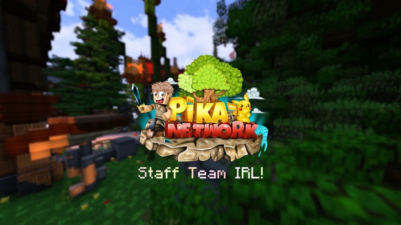 Pika Staff Team in Real Life! - YouTube