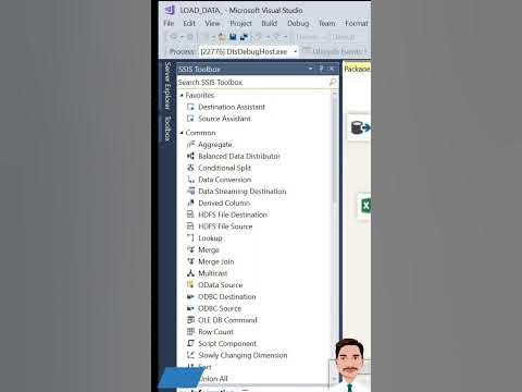 How to Enable SSIS DATA VIEWER IN Control Form #SSISINTELUGU - YouTube
