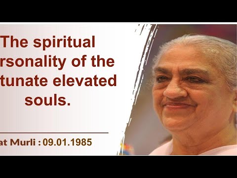 English | 09.01.1985 |The spiritual personality of the fortunate ...