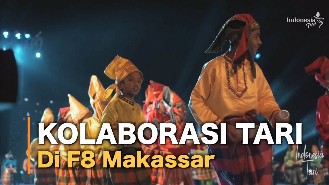 Perpaduan Tari Gandrang Bulo & Paraga | F8 Makassar - YouTube