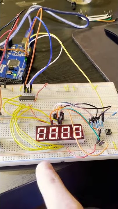 Arduino - 4 Digit, 7 Segment Display and Piezo Active Buzzer - YouTube