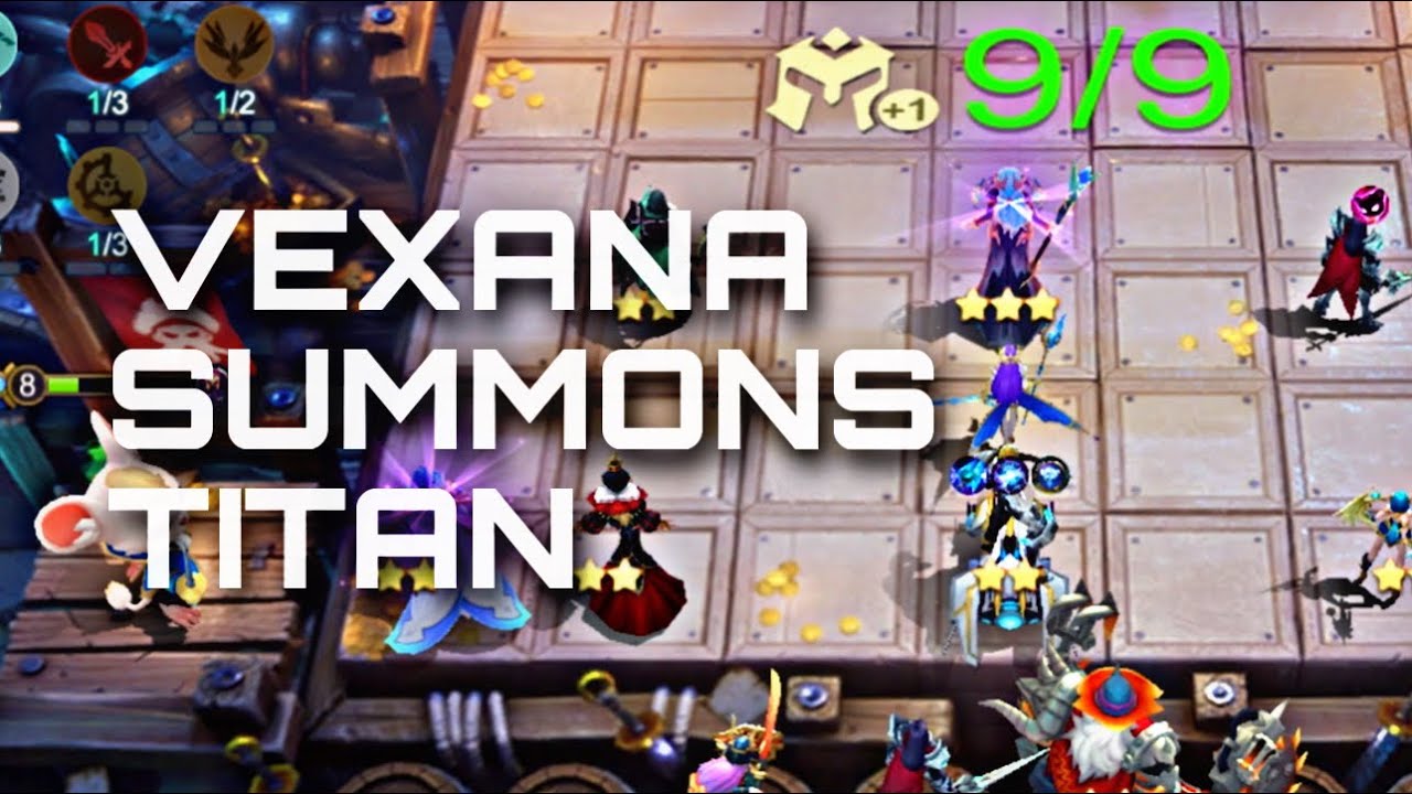 3 Star Vexana , Elementalist Necrokeep | Magic Chess - Mobile Legends ...