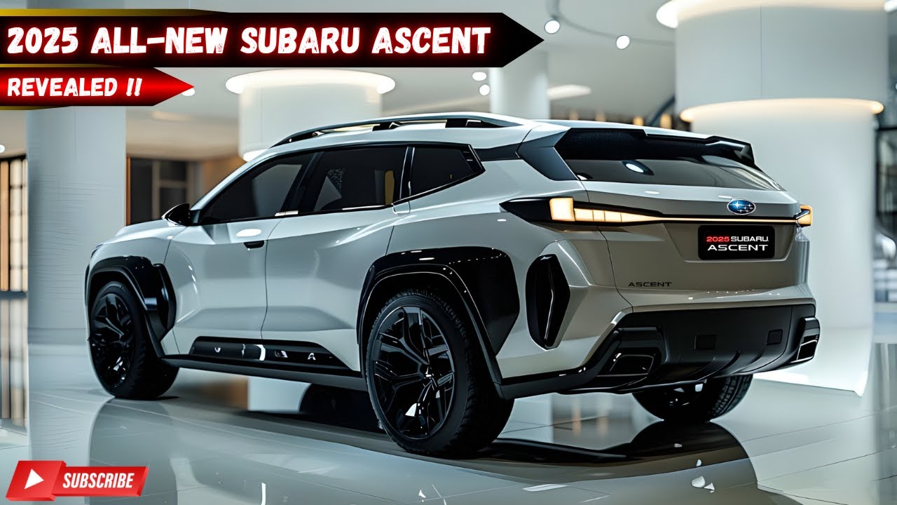Coming Soon! All-New 2025 Subaru Ascent Revealed: A Deeper Look at ...