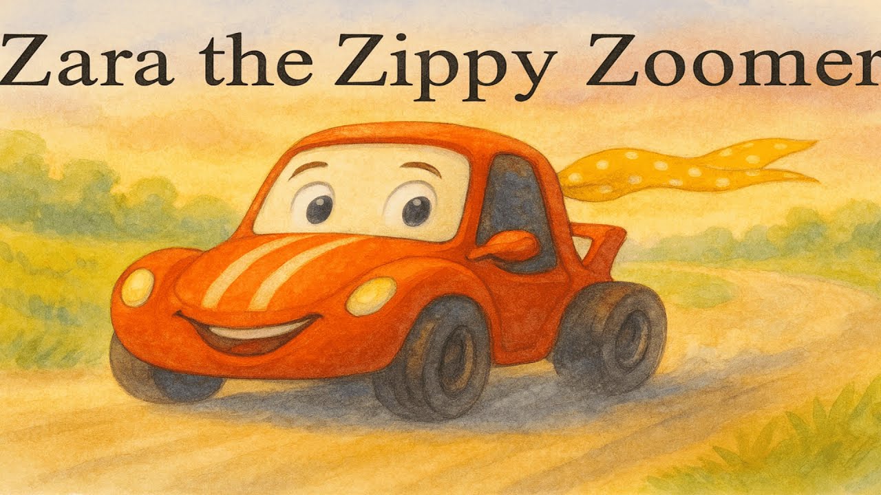 Zara the Zippy Zoomer 🏎️ | Read Aloud Story | Racing Adventure ...