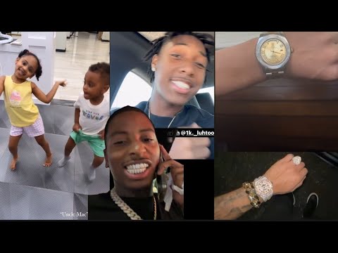 Funnymike Wife Jaliyah Monet And Kids In Crazy Mood | BadKid Jay | Jean Bazil Buy Diamond Watch ...
