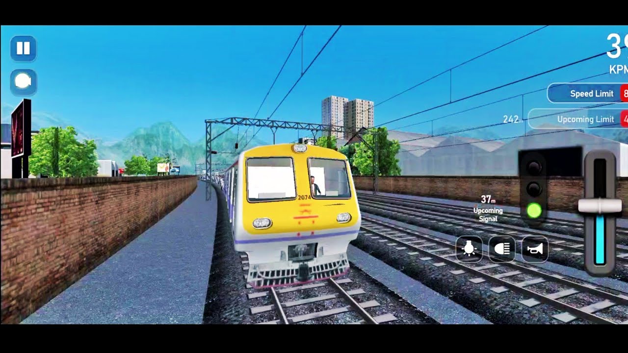 Indian Local train Simulator - Trailor open world game - YouTube