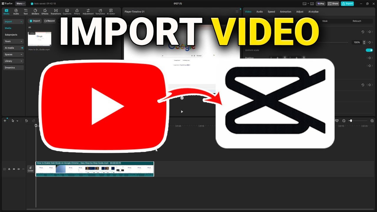 How to Import a YouTube Video in CapCut (Step-by-Step Tutorial) - YouTube