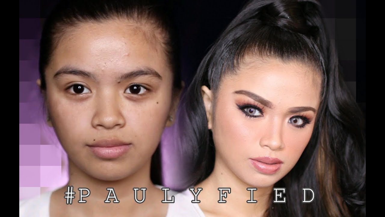 ZIA 0 TO 100 MAKEUP TRANSFORMATION| Paul Unating - YouTube