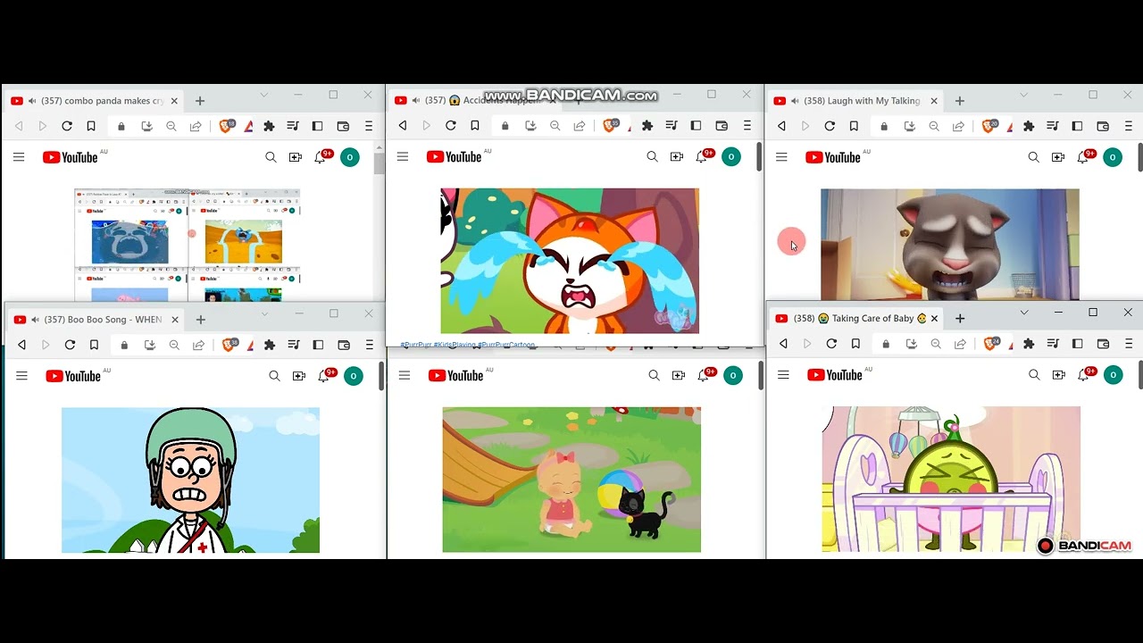 combo panda makes cry everything 2 - YouTube