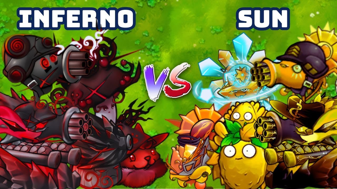 PVZ1 Fusion2.6 Challengees!! Team Inferno Vs Team Sun | Who Will Winn ...