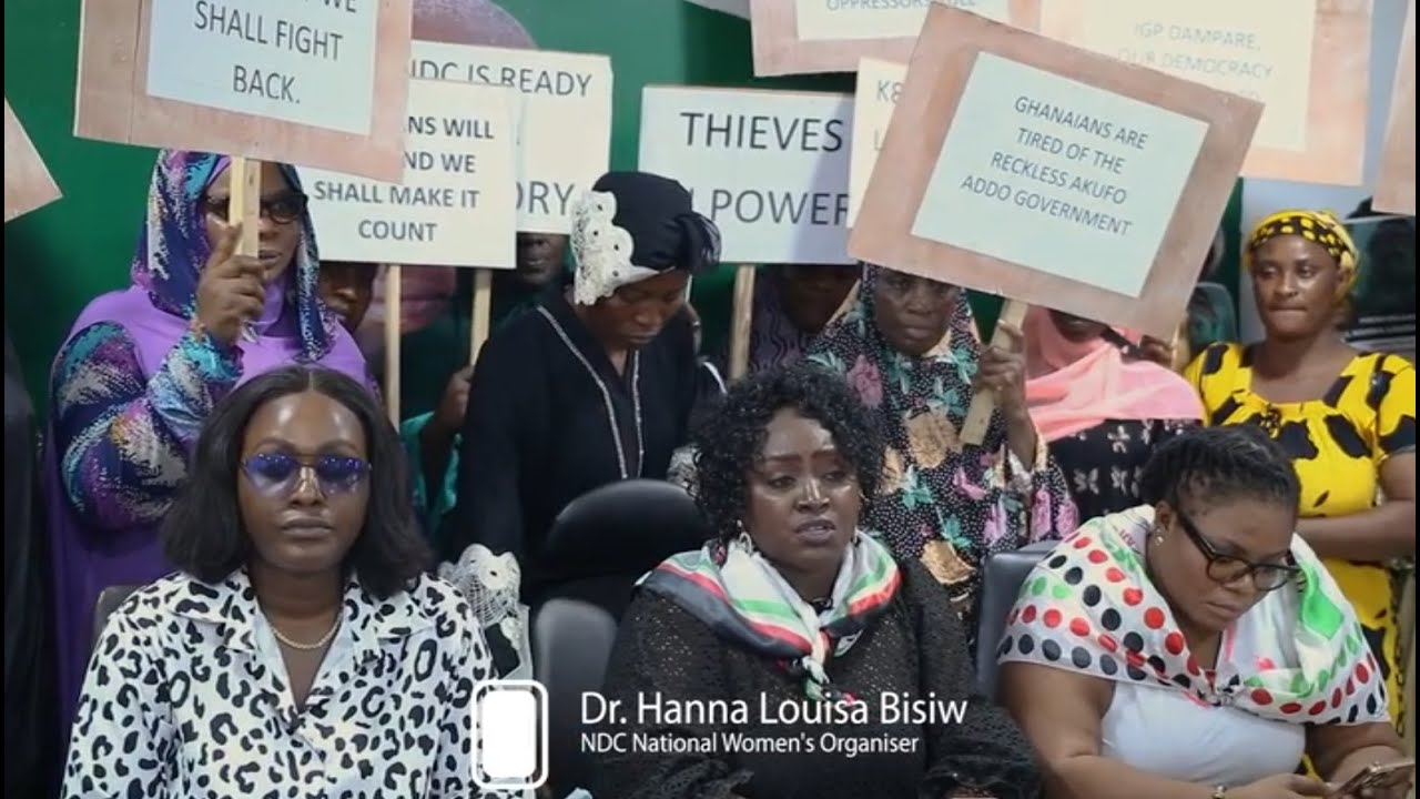 Dr Hanna Bisiw & NDC Women's Wing blast Abetifi MP Bryan Acheampong ...