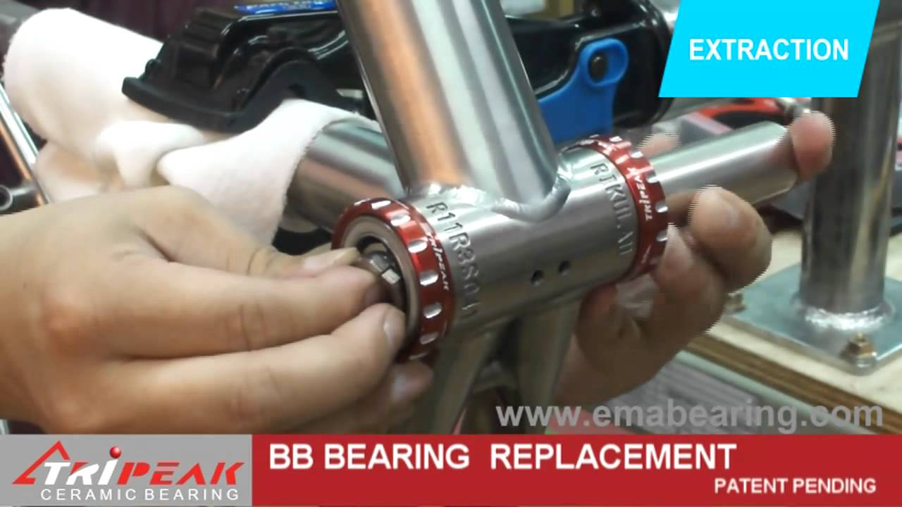 Tripeak Bearing_Integarted BB bearing replacement - YouTube