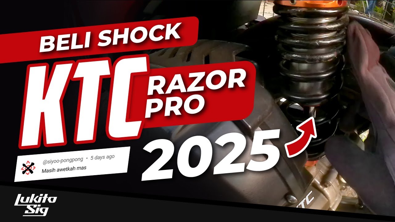 BELI KTC RAZOR PRO DI 2025 | Shock dengan settingan PRELOAD dan REBOUND ...