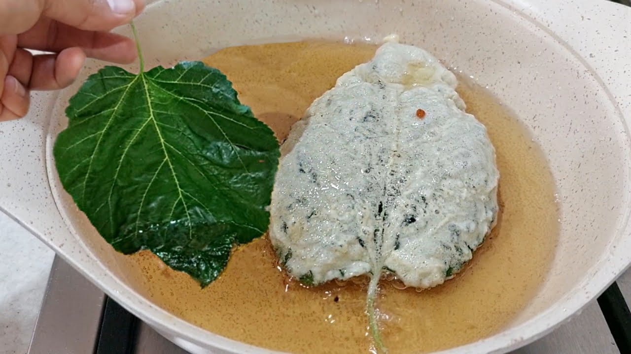 Deep FRIED LEAVES For Snack‼️💯Crispy Fried Chips Recipe ️ - YouTube