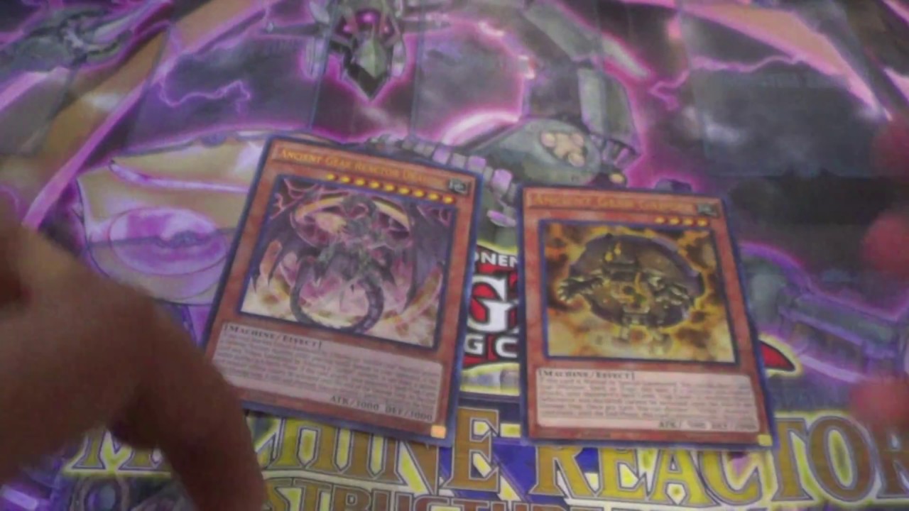 Awesome!! Yu-Gi-Oh! Machine Reactor Structure Deck Opening and Review ...