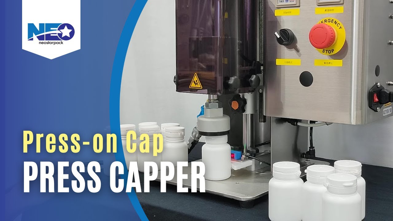 Semi-auto Press Capper| Suits for Supplement Bottle, Pharmacy Bottles, Soy Sauce Bottles ...