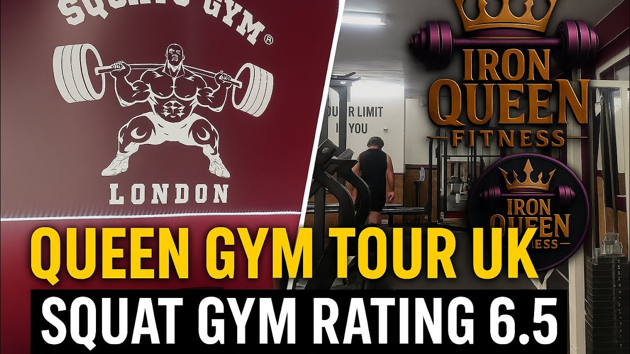 Hardcore Squat Gym in London?! | Queen Gym Tour 🇬🇧 (Rated 6.5) - YouTube
