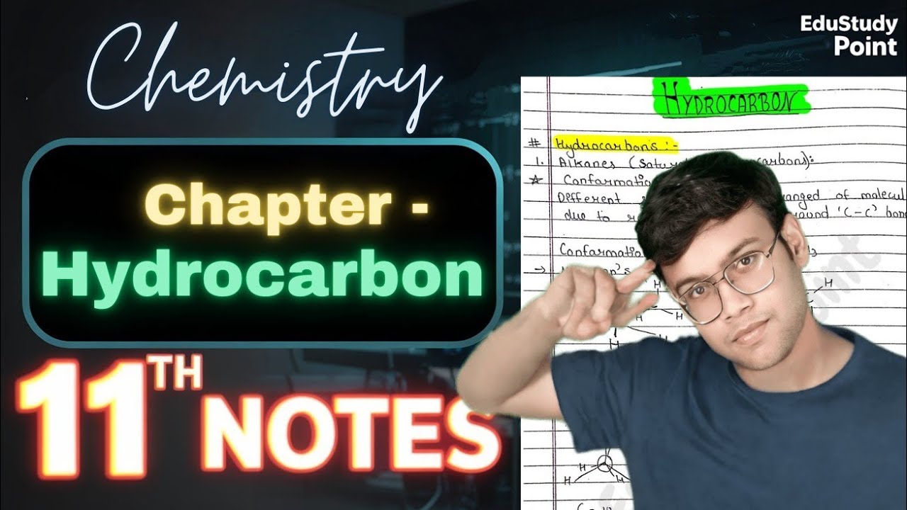 Hydrocarbon🔥|CLASS 11 Chemistry | Complete Chapter handwritten notes ...